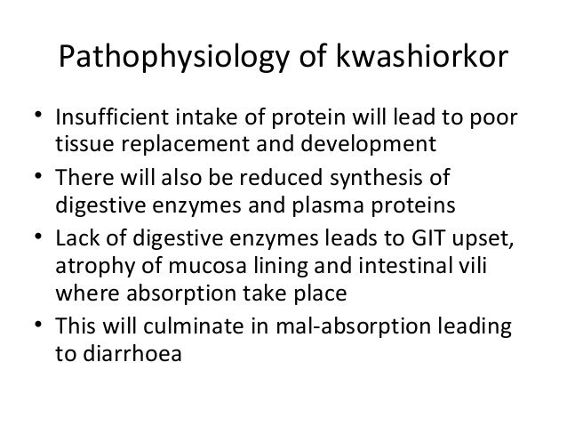 Protein calorie malnutrition