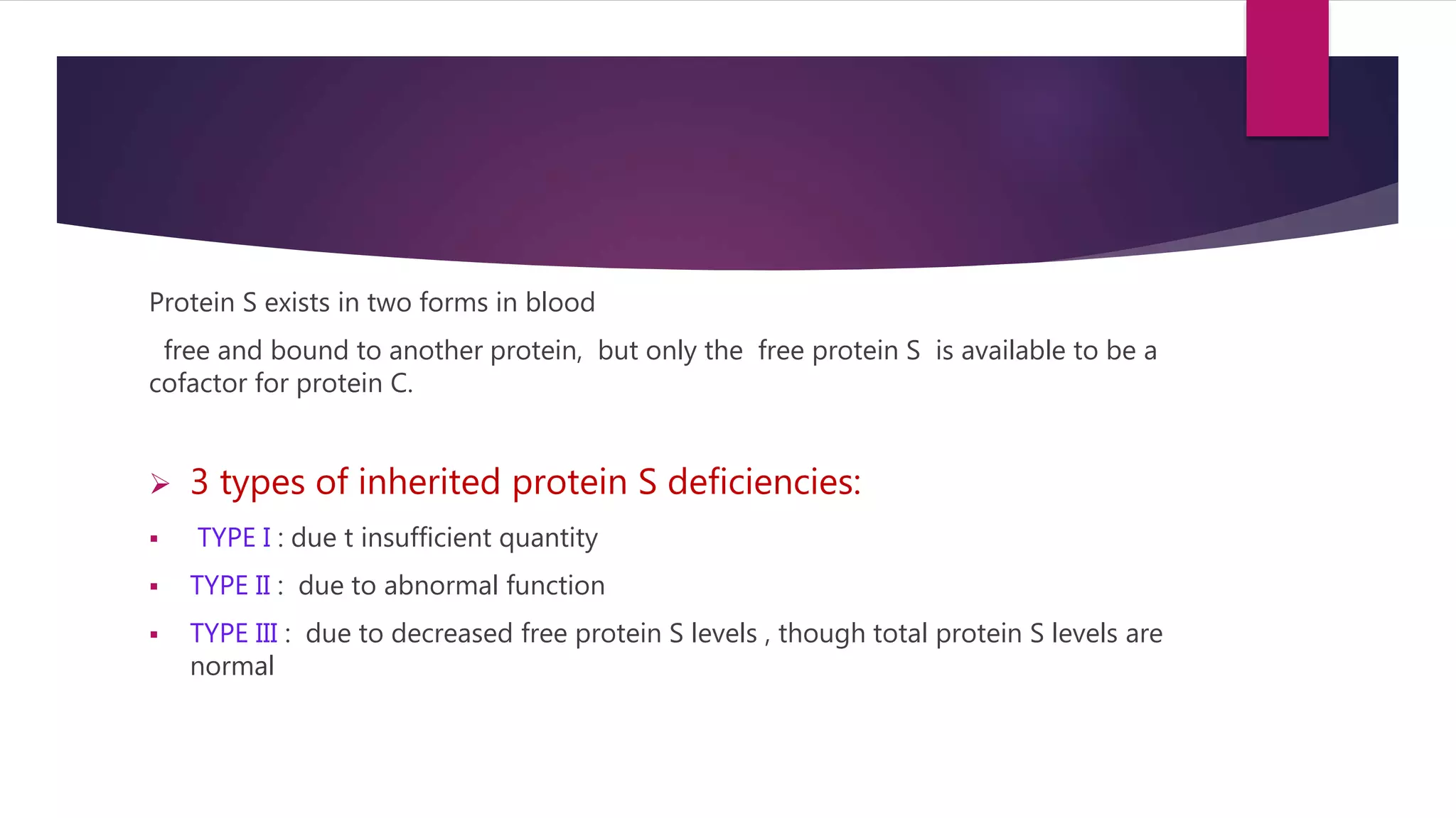 Protein c and protein s | PPTX