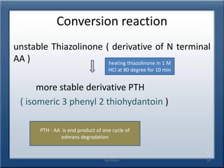 Determination of protein structure by Dr. Anurag Yadav | PDF ...