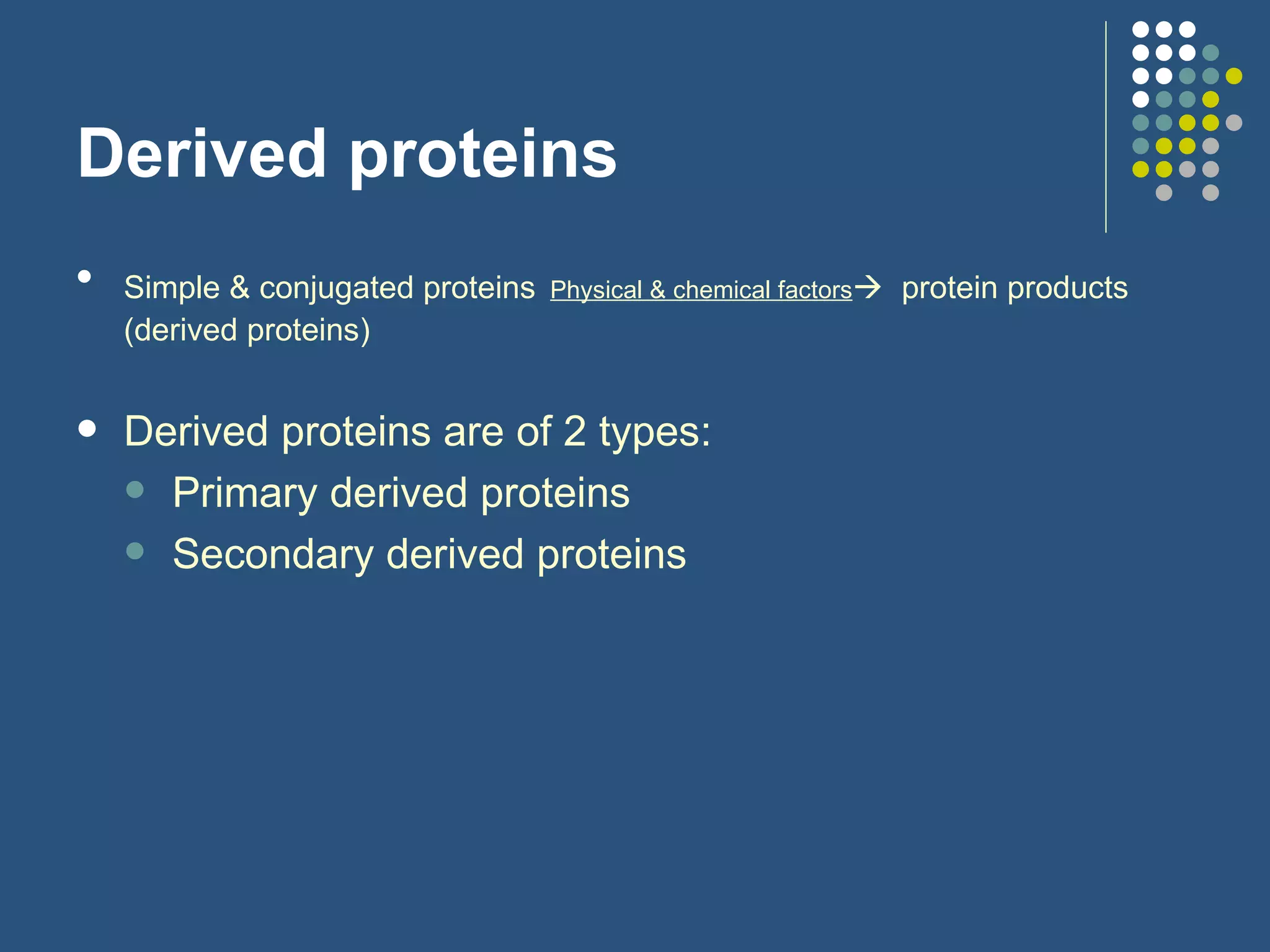 Protein Chemistry Bsc Nursing & Bpt | PPT