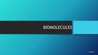 Protein chemistry i..hamad | PPTX | Chemistry | Science