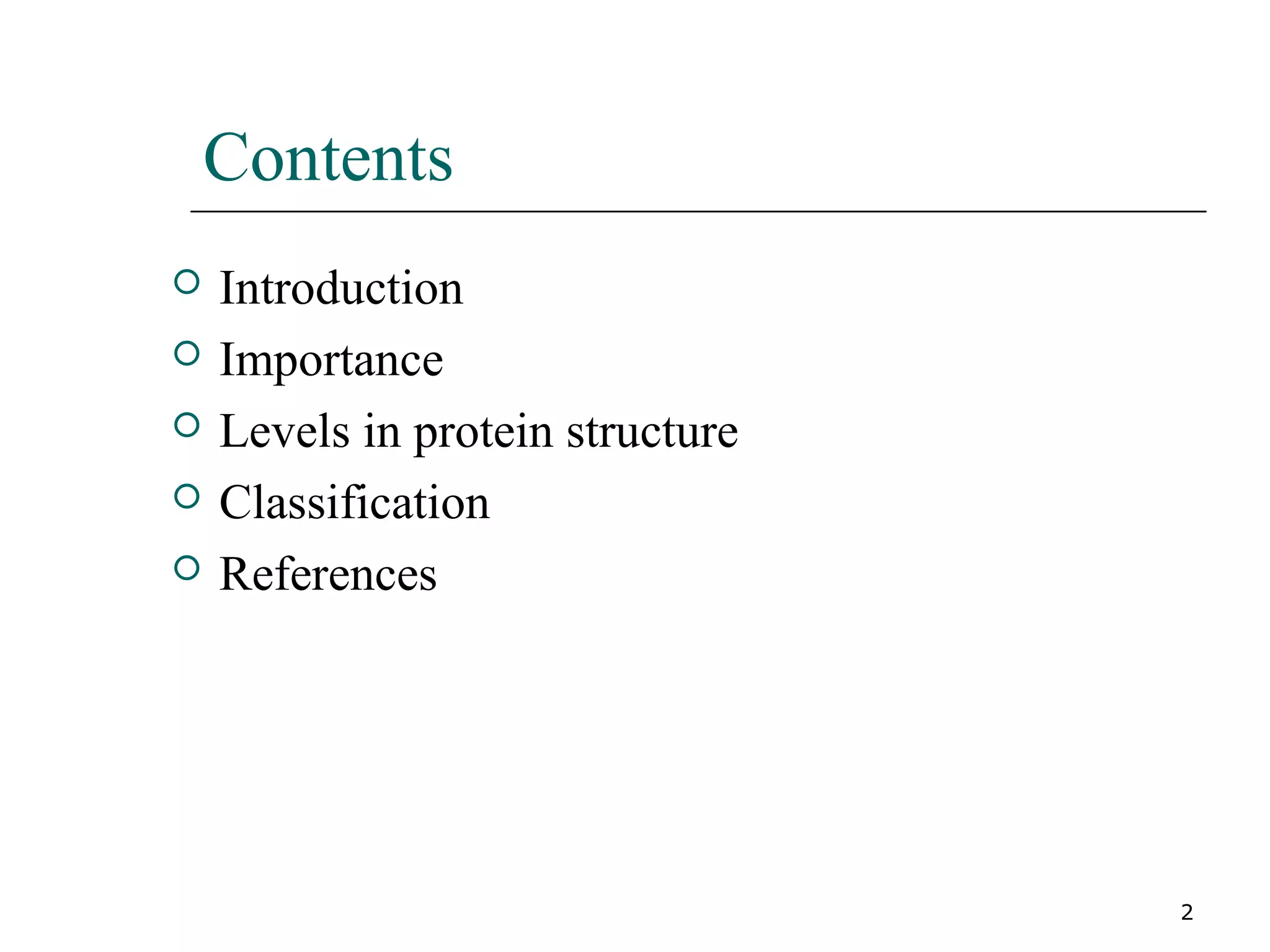 Protein classification | PPT
