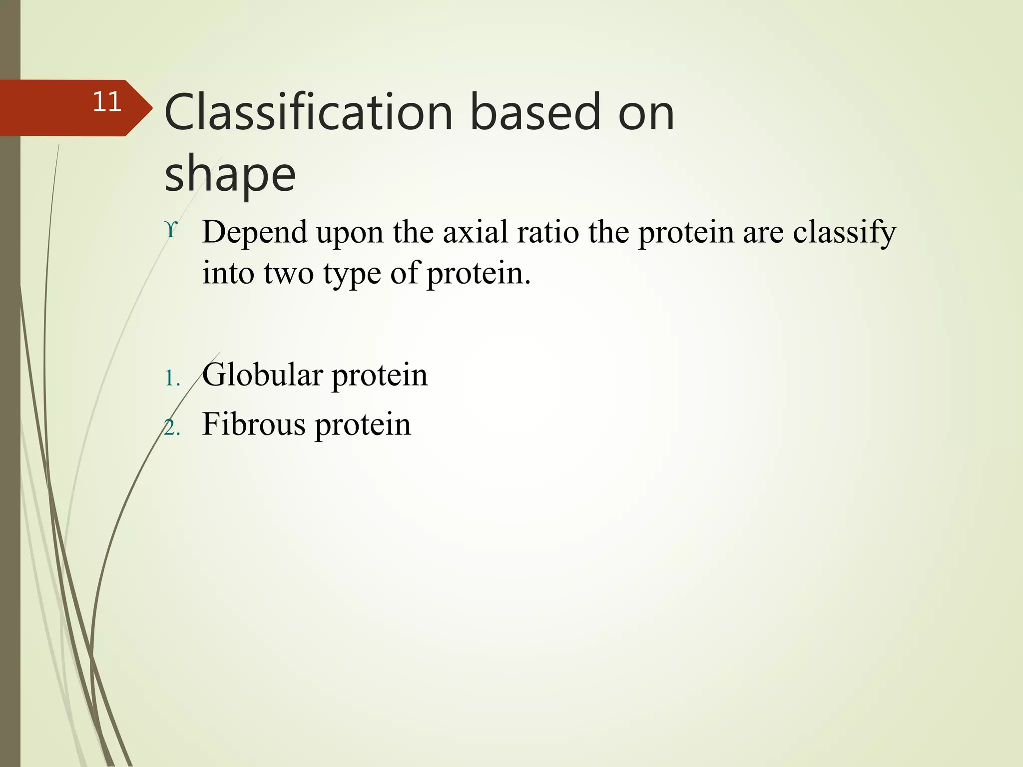 Protein classification | PPTX