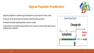 Protein computational analysis | PPTX