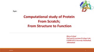 Protein computational analysis | PPT
