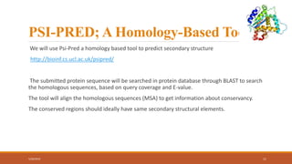 Protein computational analysis | PPT