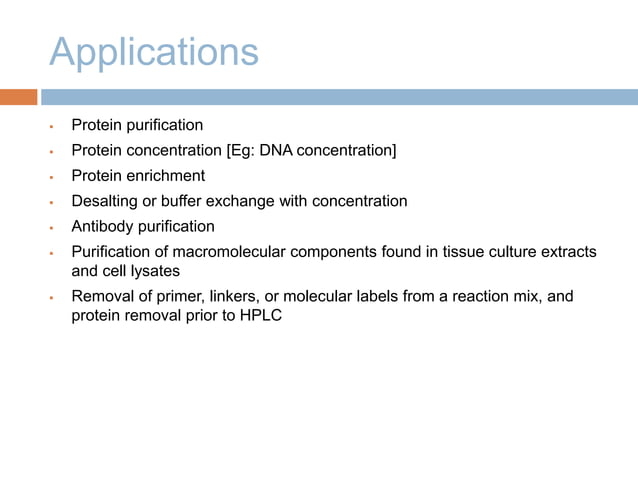 Protein Purification and Concentration Using Amicon Pro and Amicon ...
