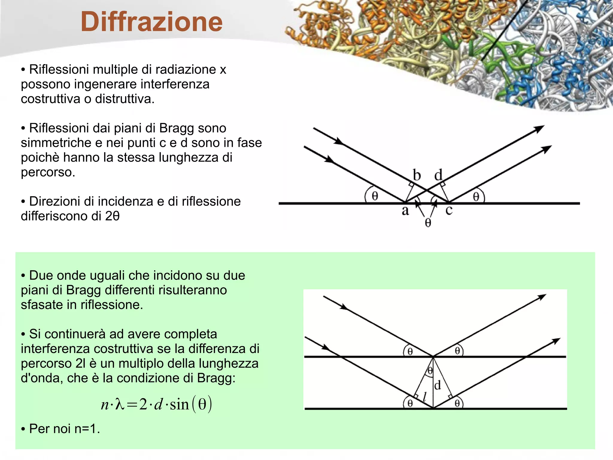 Cristallografia a raggi X di proteine | PDF