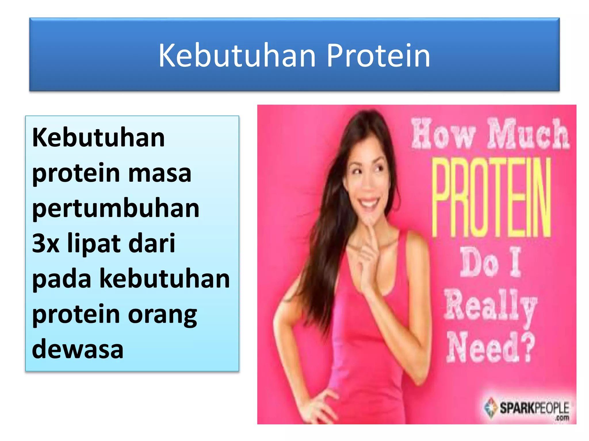 Protein dan efeknya bagi kesehatan wanita sepanjang daur | PPTX