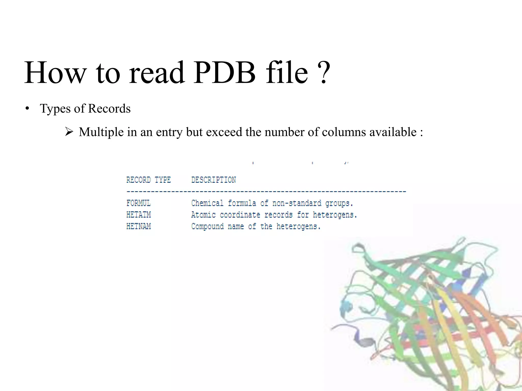 Protein data bank | PPTX