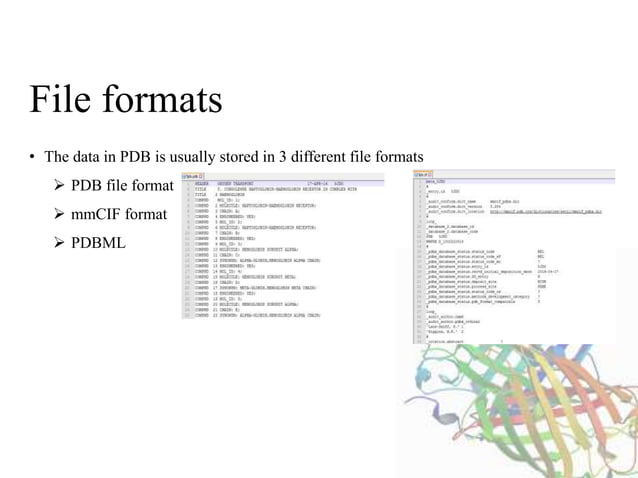 Protein data bank | PPTX