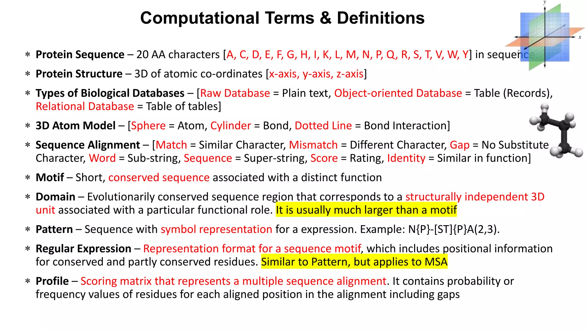 Protein Databases | PPSX