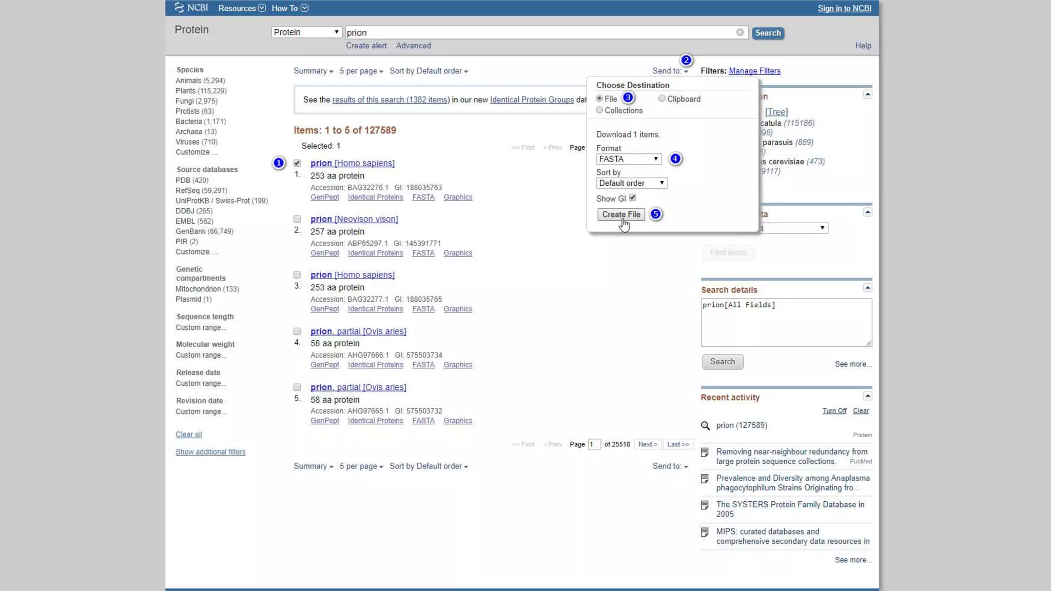 Protein Databases | PPSX | Databases | Computer Software and Applications