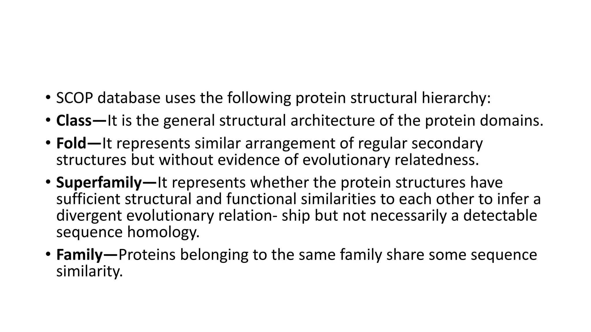 Protein database | PPTX