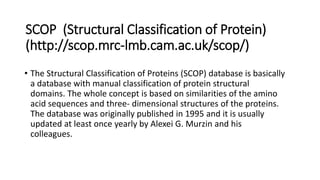 Protein database | PPTX