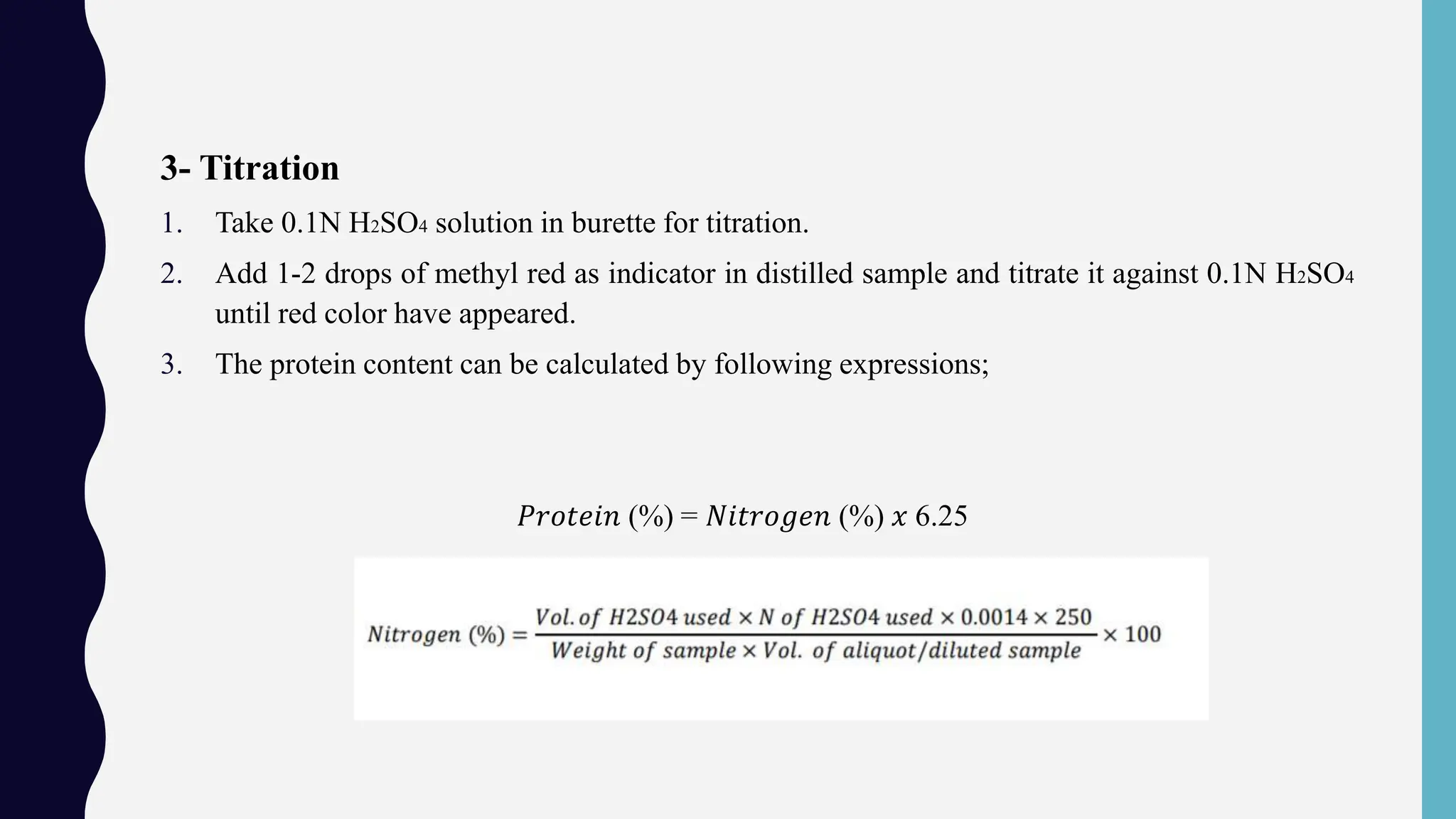 Determination of Protein content in foods .pptx