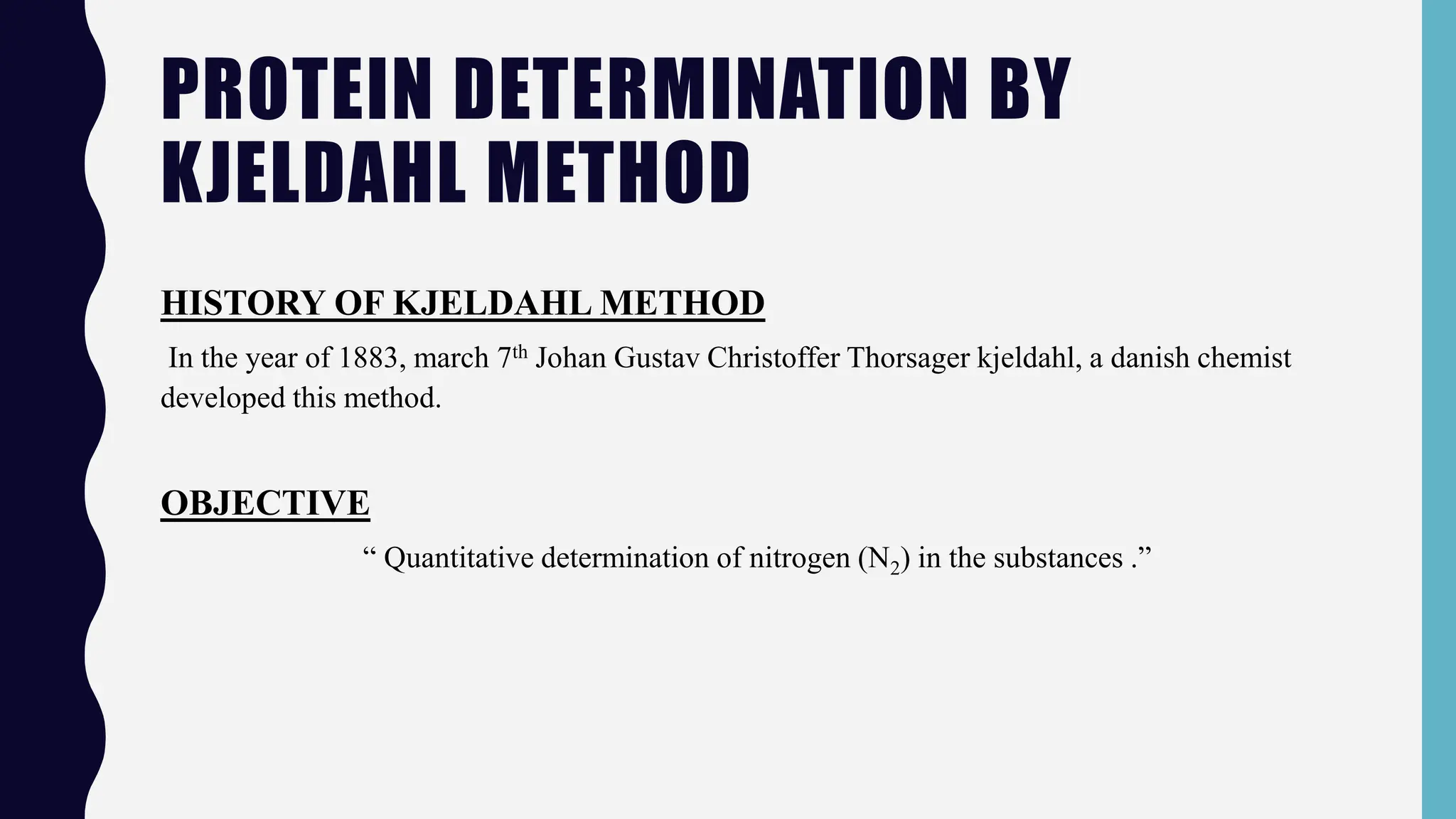 Determination of Protein content in foods .pptx