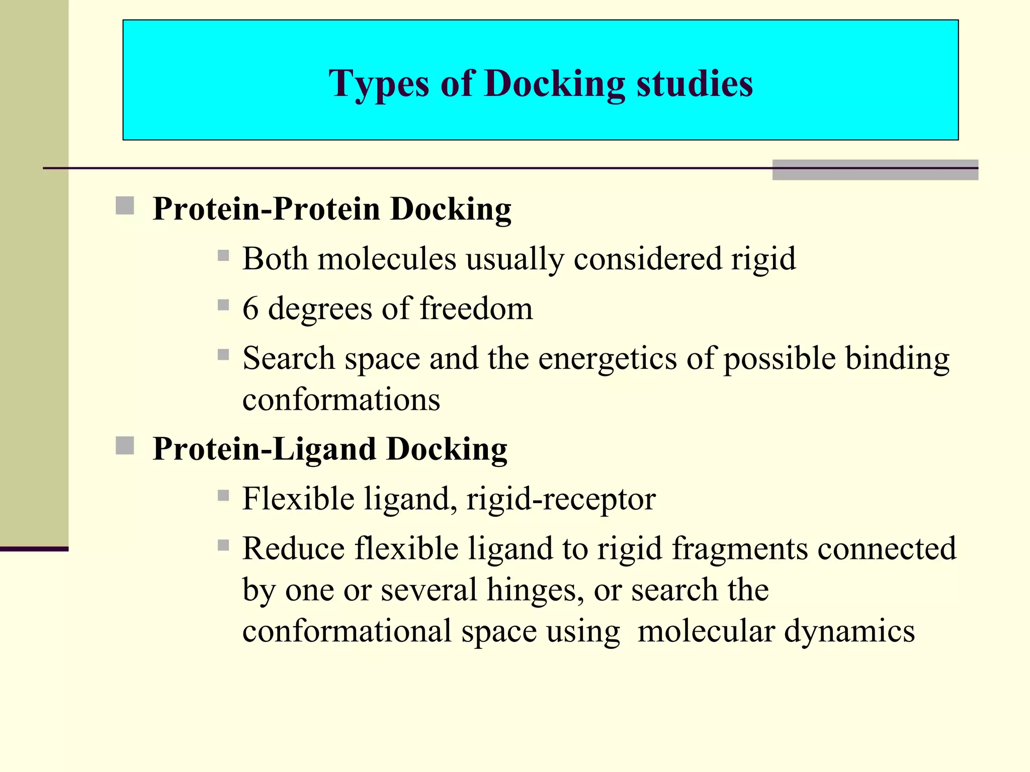 Protein docking | PPT