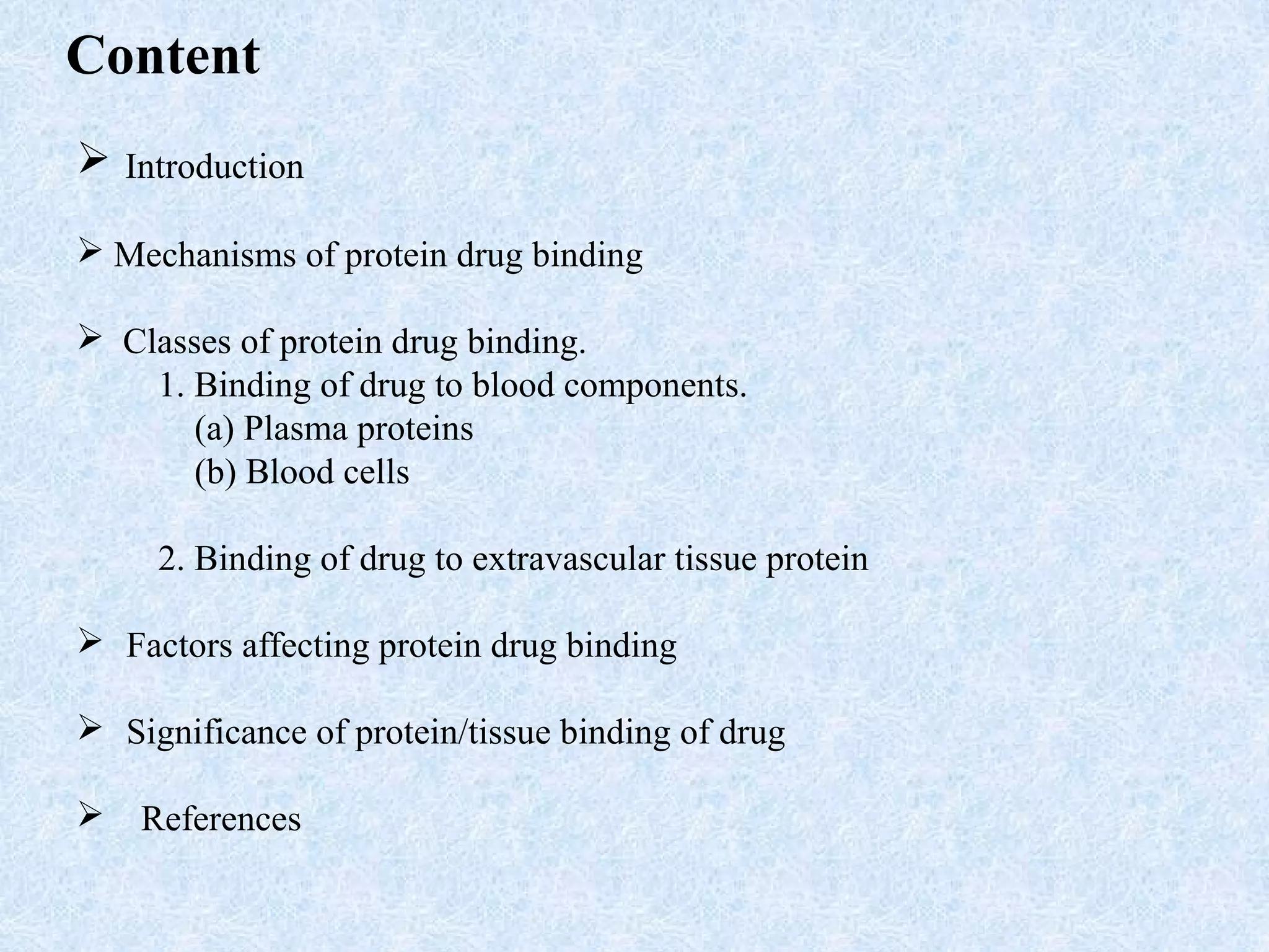 Protein drug binding.ppt