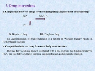 Protein drug binding.ppt