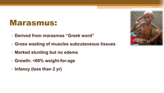 Protein energy malnutrition | PPT