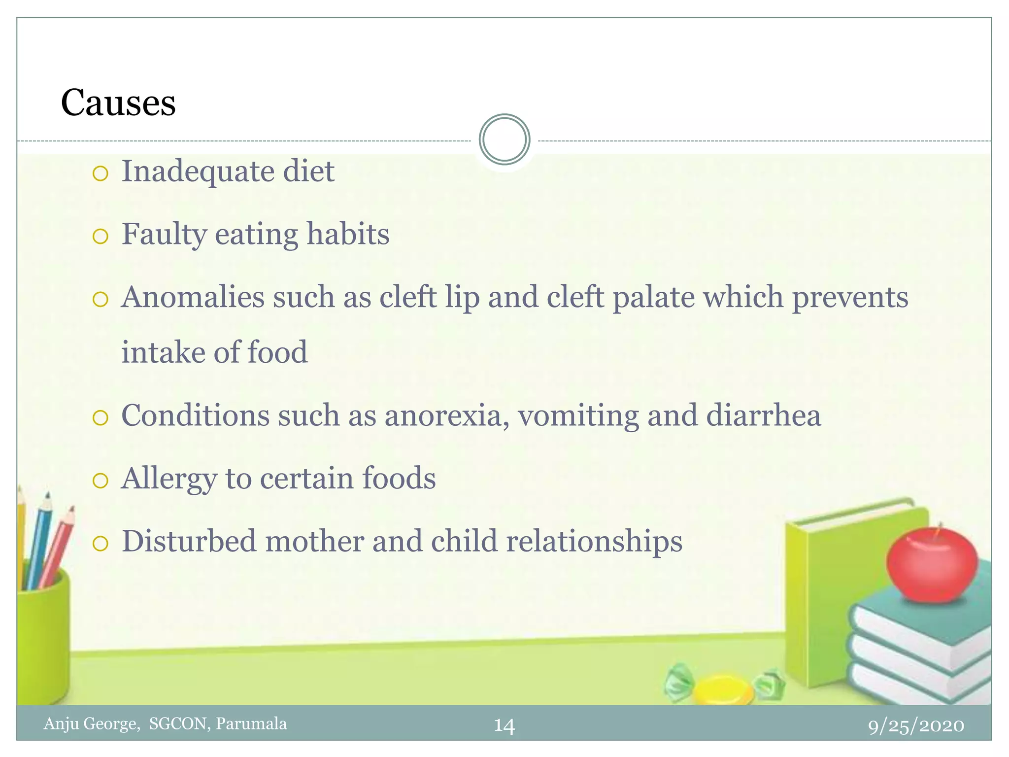 Protein energy malnutrition | PPT