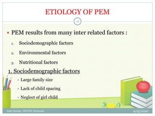 Protein energy malnutrition | PPT