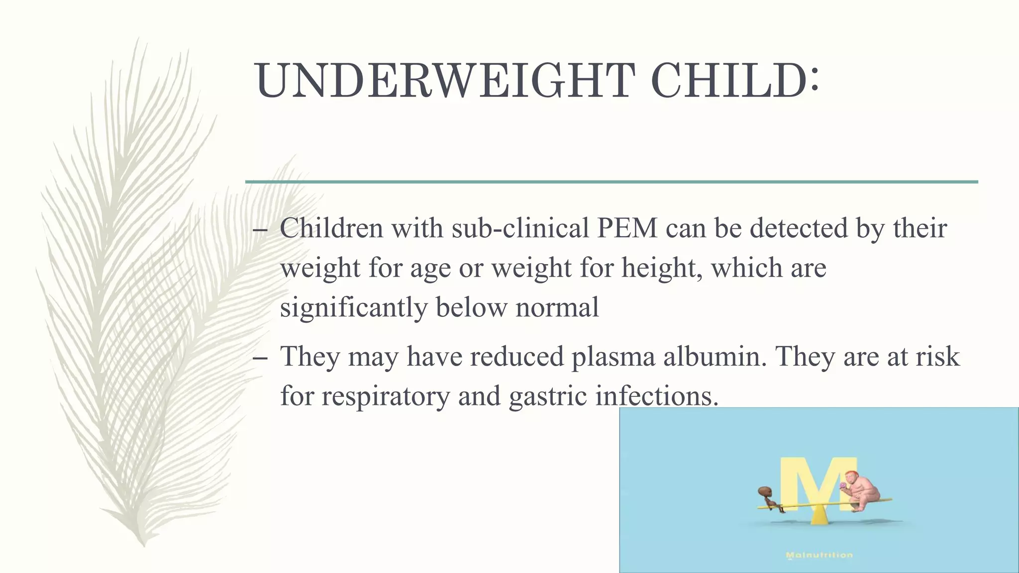 Protein energy malnutrition | PPTX