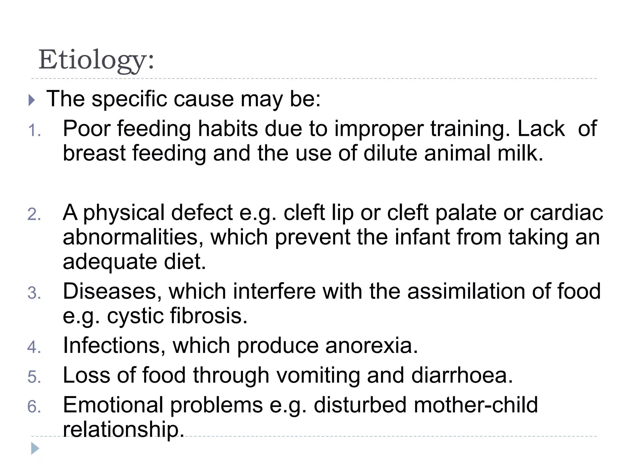 Protein energy malnutrition(PEM) | PPTX