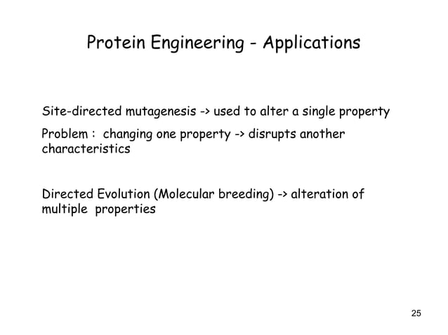 Protein engineering | PPT