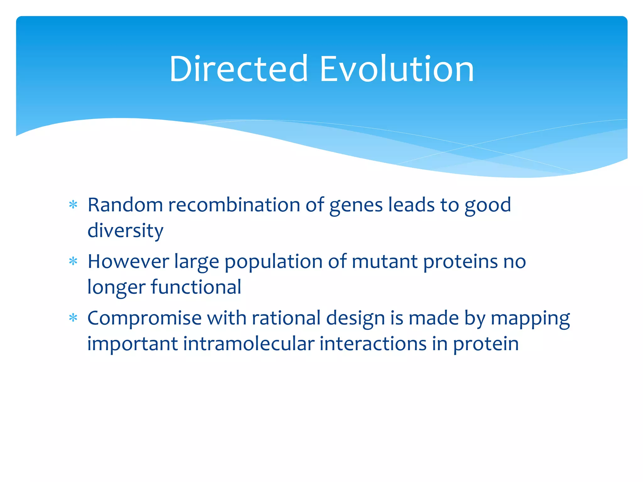 Protein engineering | PPTX