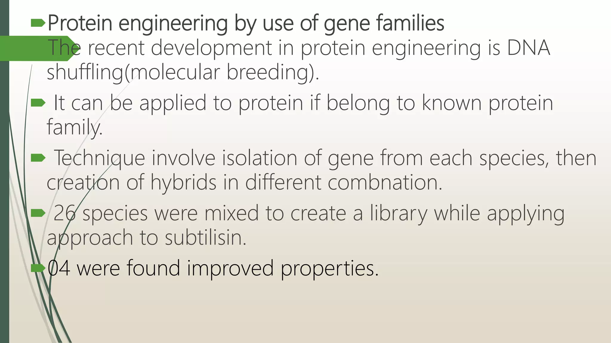 Protein engineering-Protein Engineering - definition, application ...