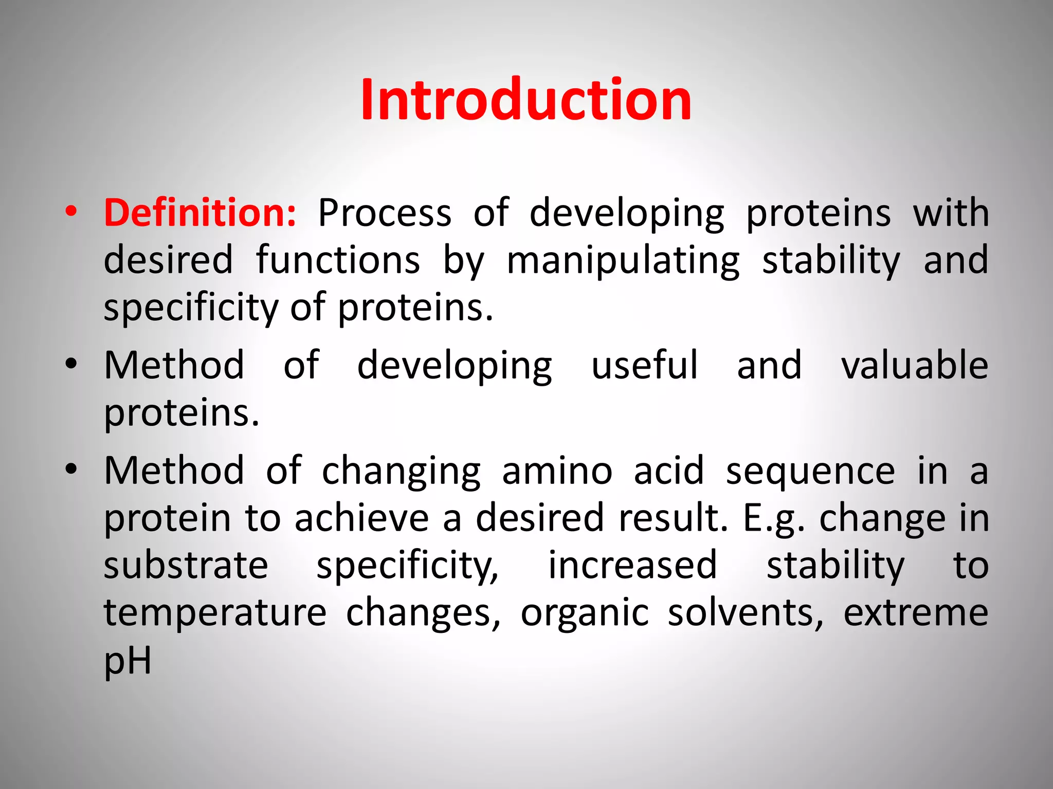 Protein Engineering | PDF