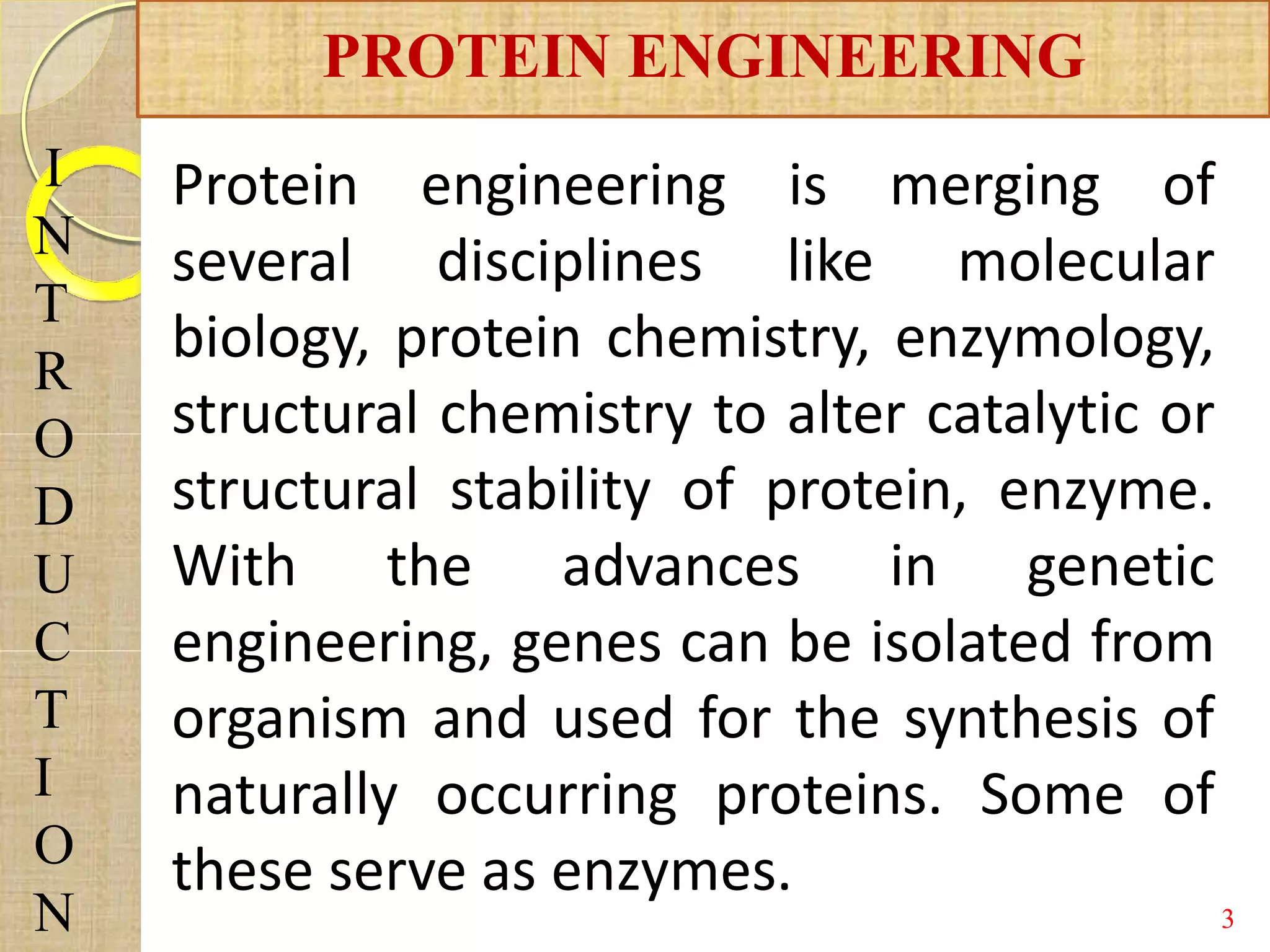 Protein engineering | PPTX