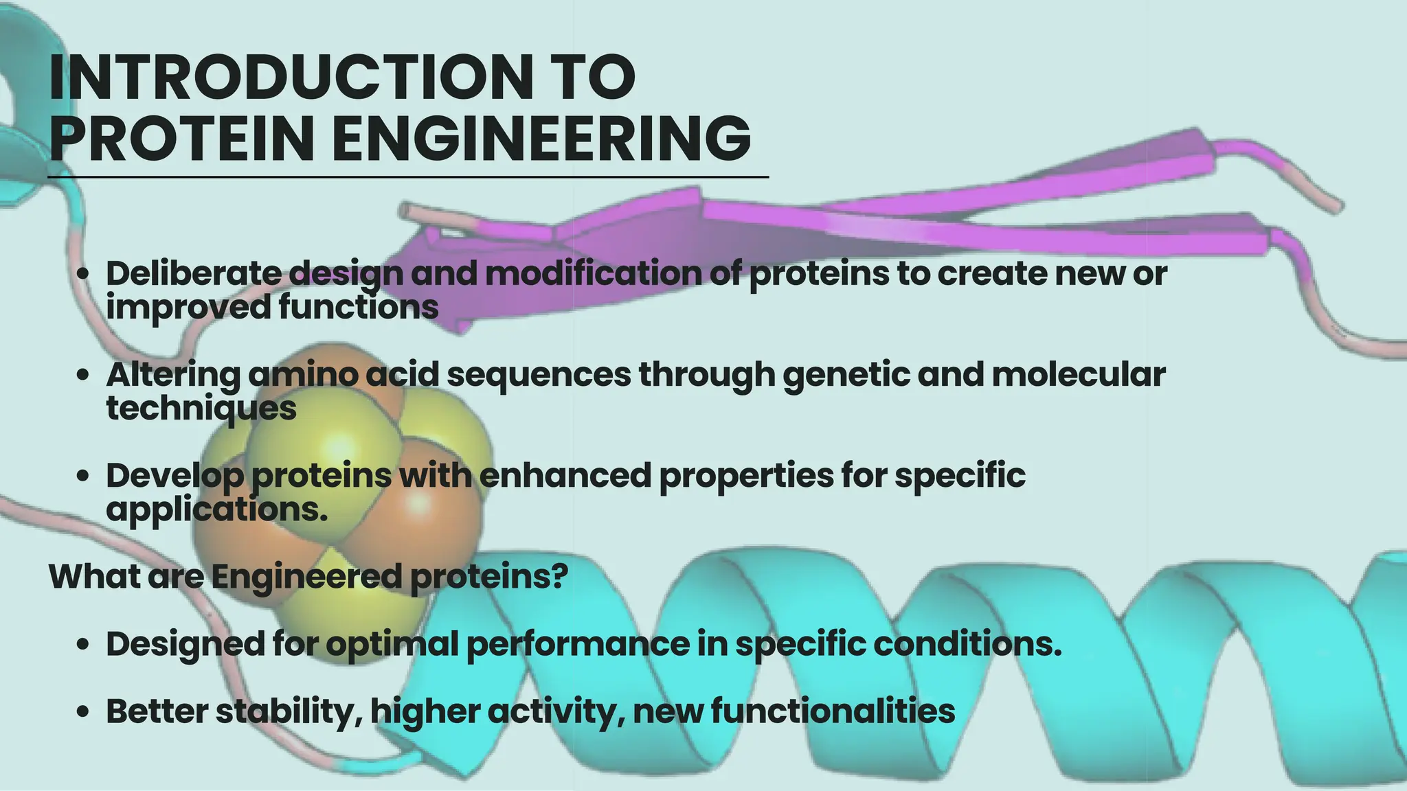 Industrial and Environmental Applications of Protein Engineering | PDF