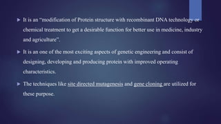 Protein Engineering - Ashvini.pptx
