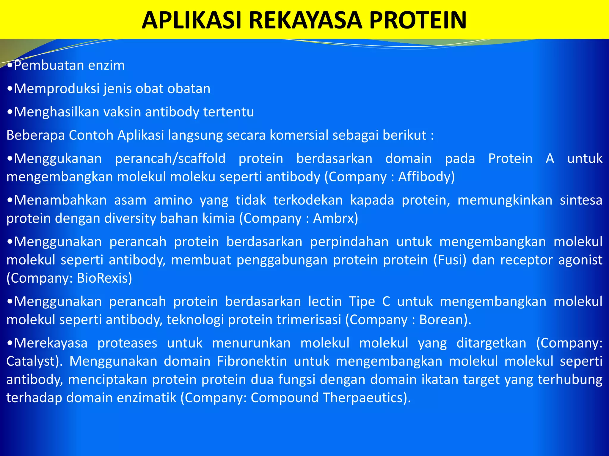 Protein engineering | PPTX