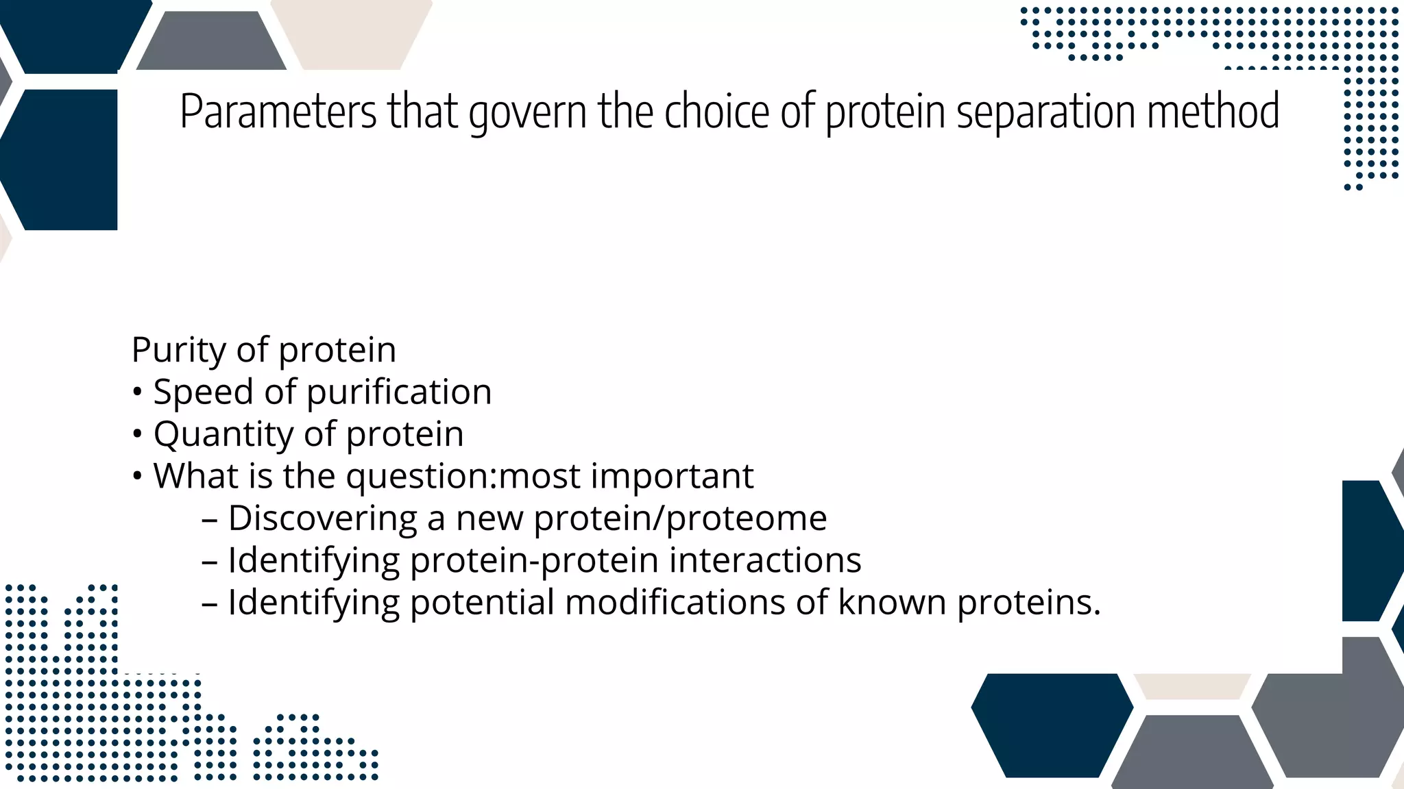2d analysis for protein ppt | PDF