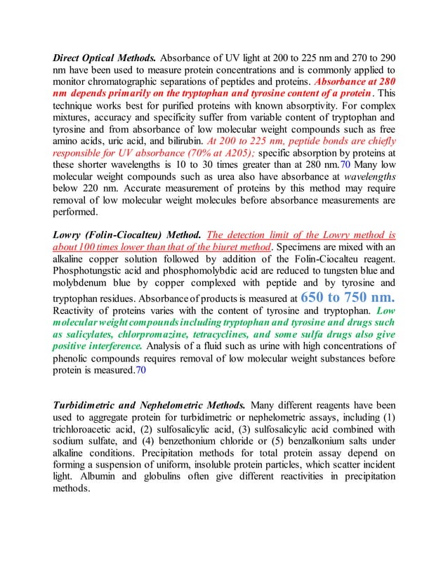 Protein estimation | DOCX