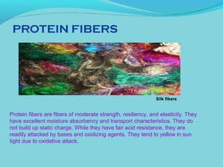 Protein fibers... | PPT