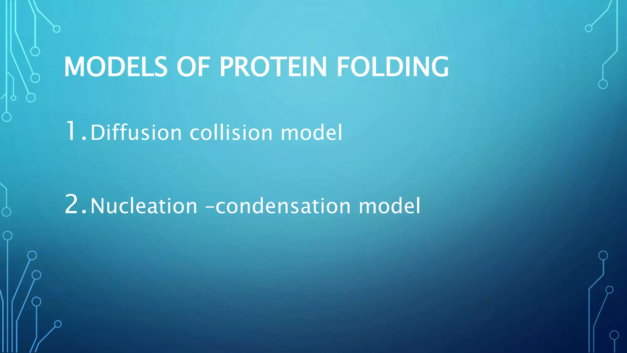 Protein folding | PPTX