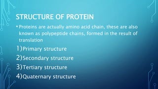Protein folding | PPTX