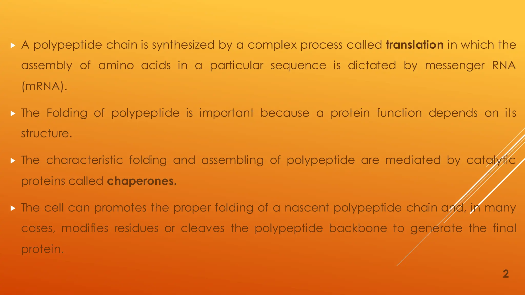 Protein Folding-Self Assembly & Role of Chaperones in Protein Assembly ...