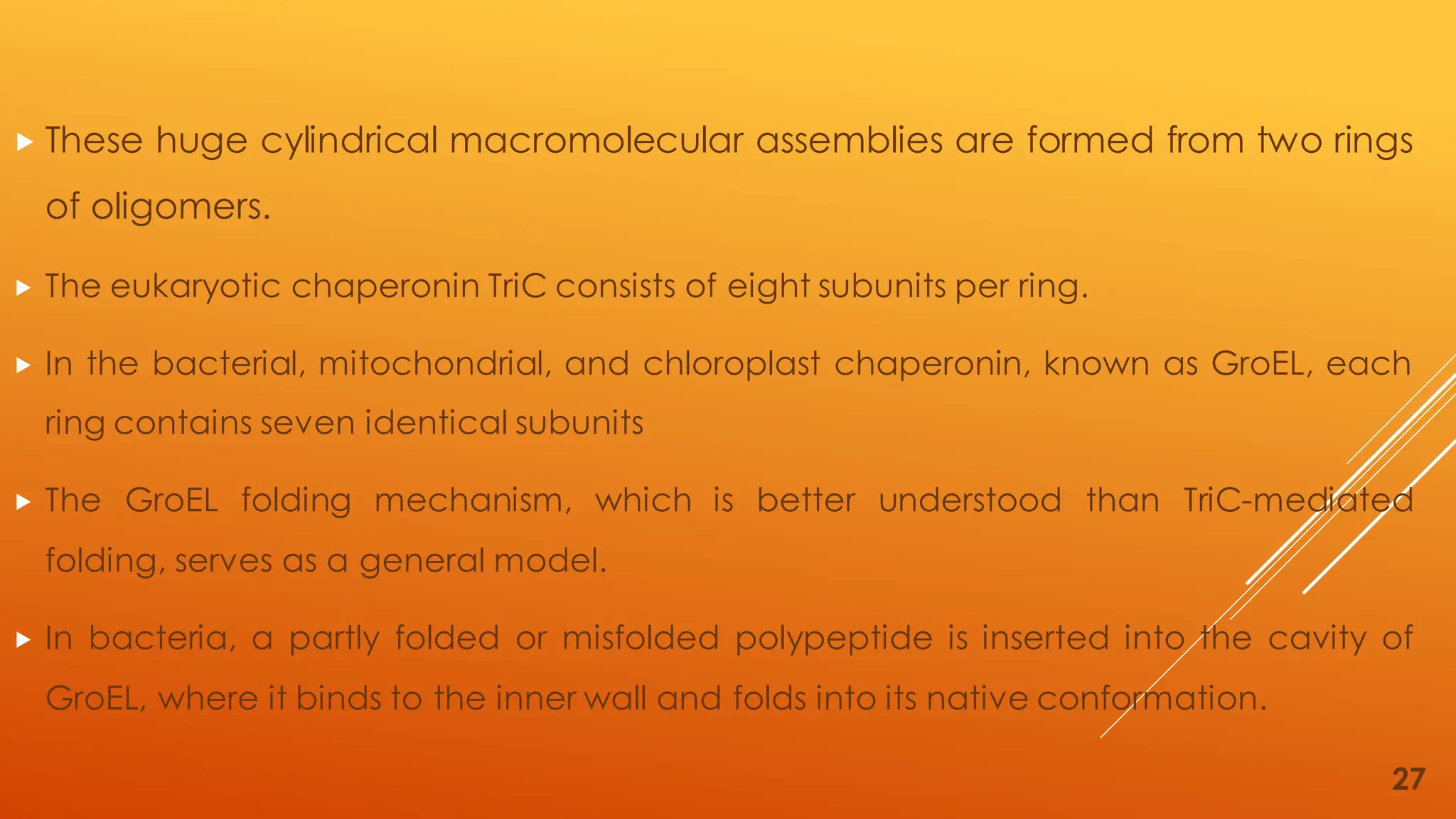 Protein Folding-Self Assembly & Role of Chaperones in Protein Assembly ...