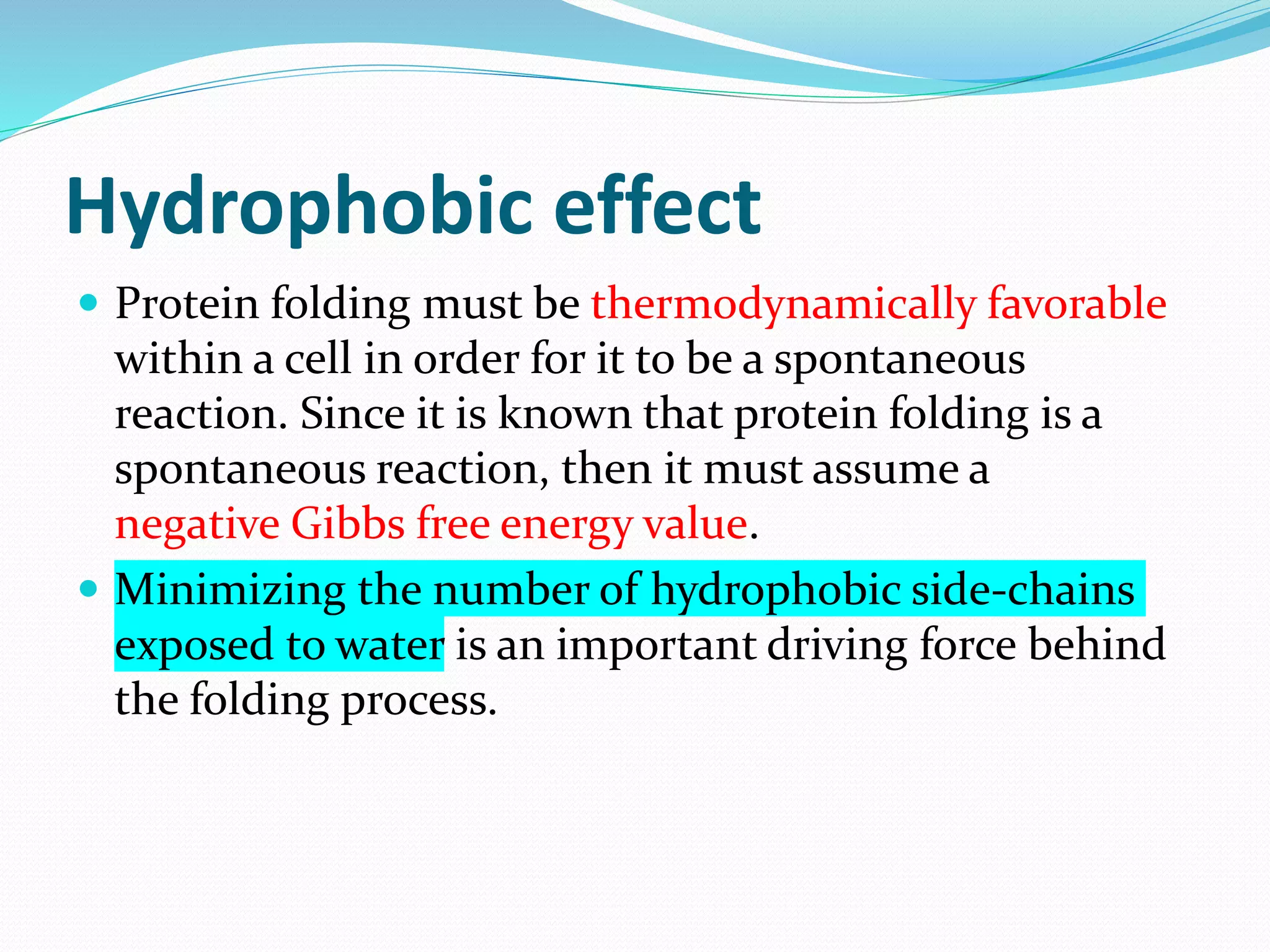Protein Folding Mechanism | PPTX
