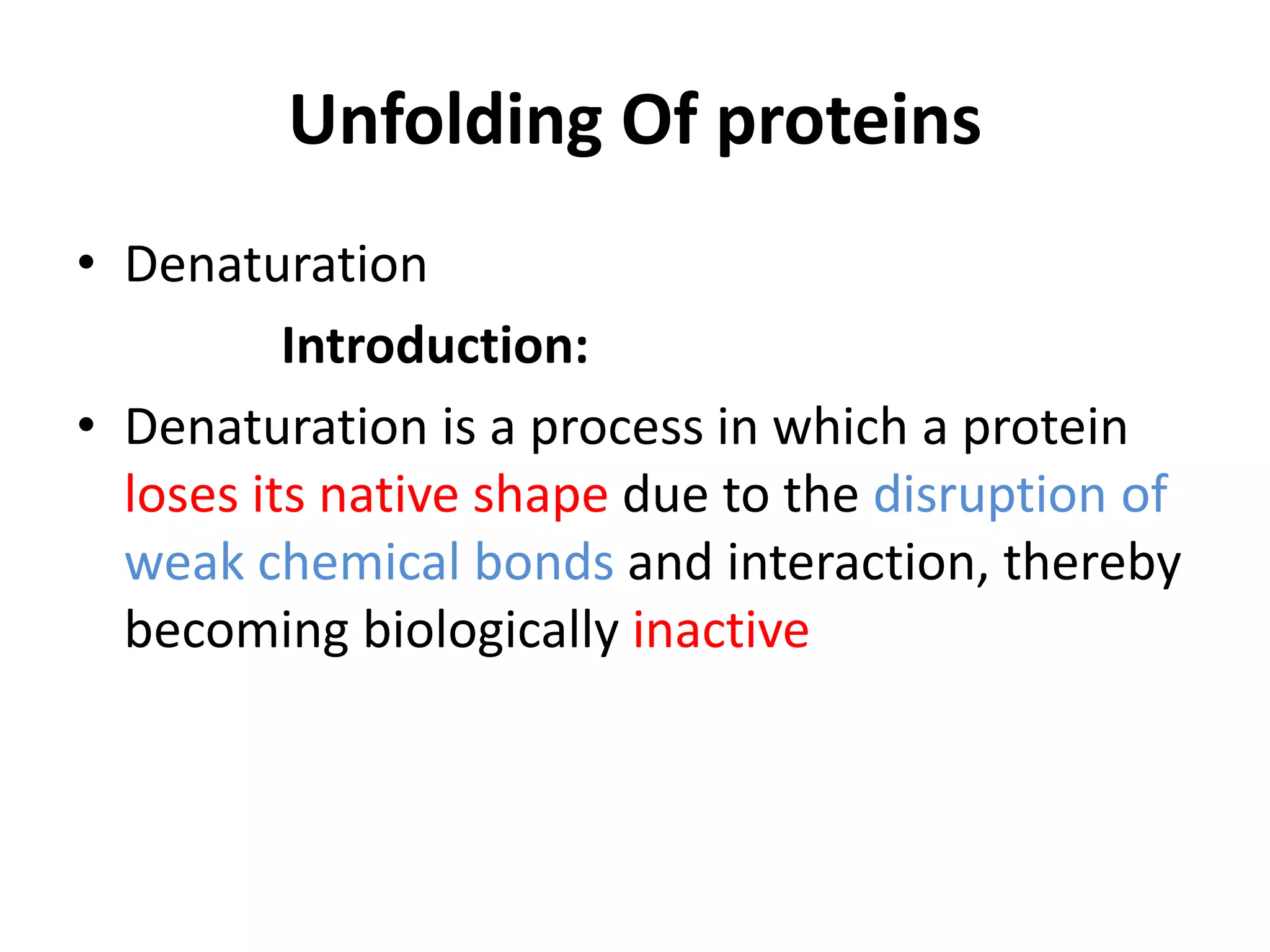Protein Folding Mechanism | PPTX