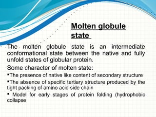 Protein folding slids | PPT