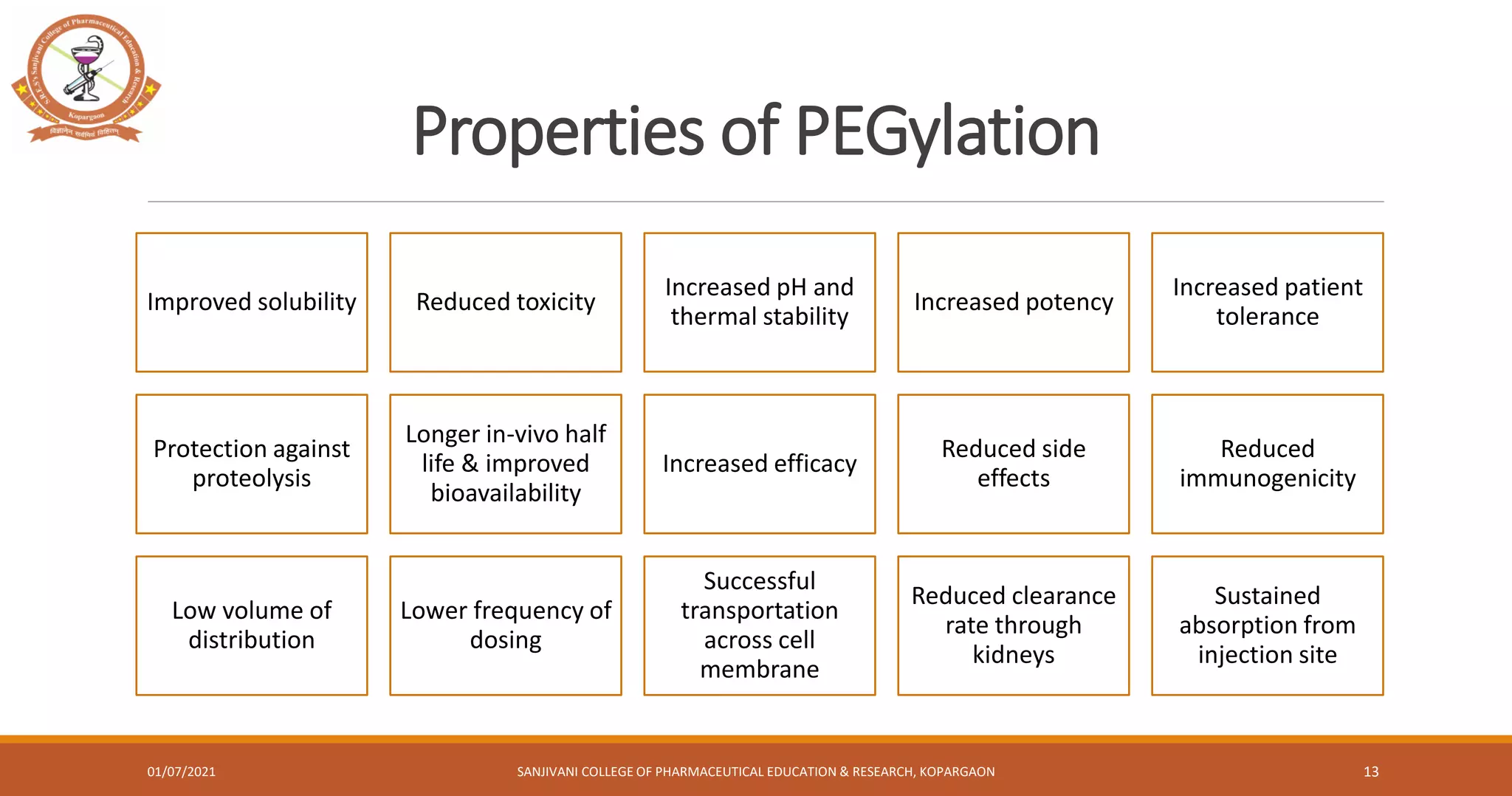 Protein formulation by PEGylation | PDF