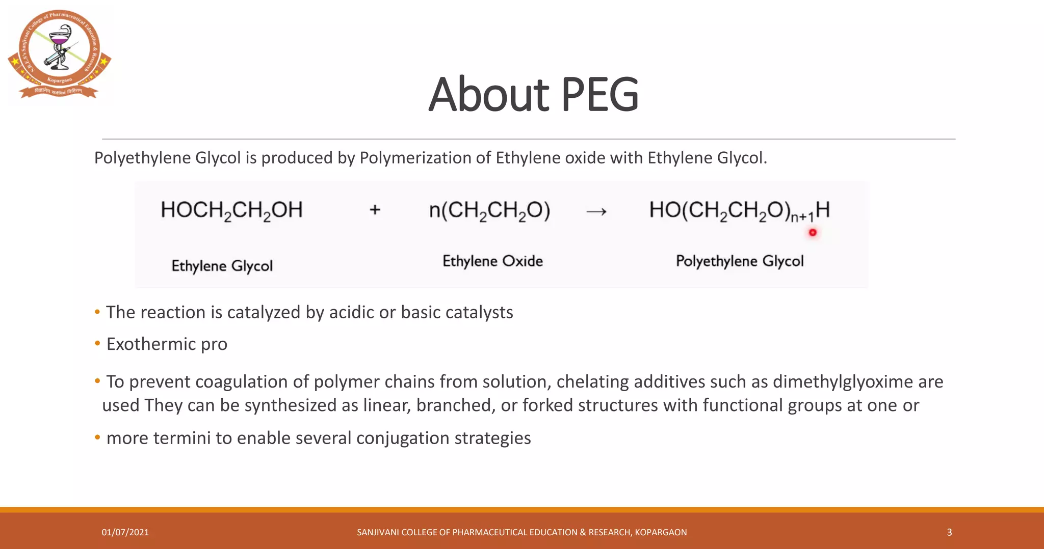 Protein formulation by PEGylation | PDF