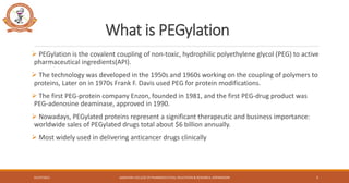 Protein formulation by PEGylation | PDF